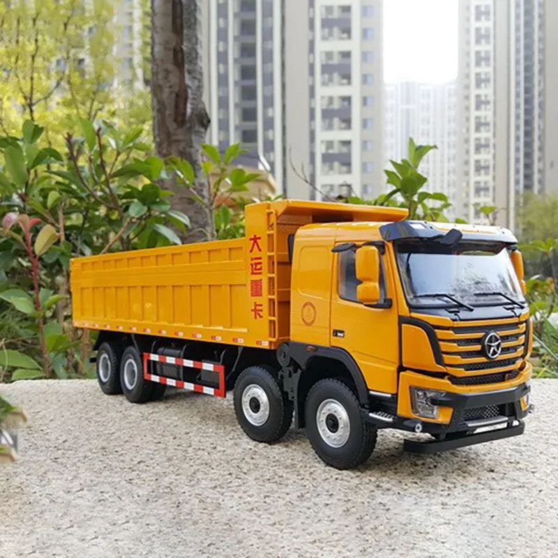 1:24 collectiable Dayun N8V Alloy Dump Truck model metal large tipper ...