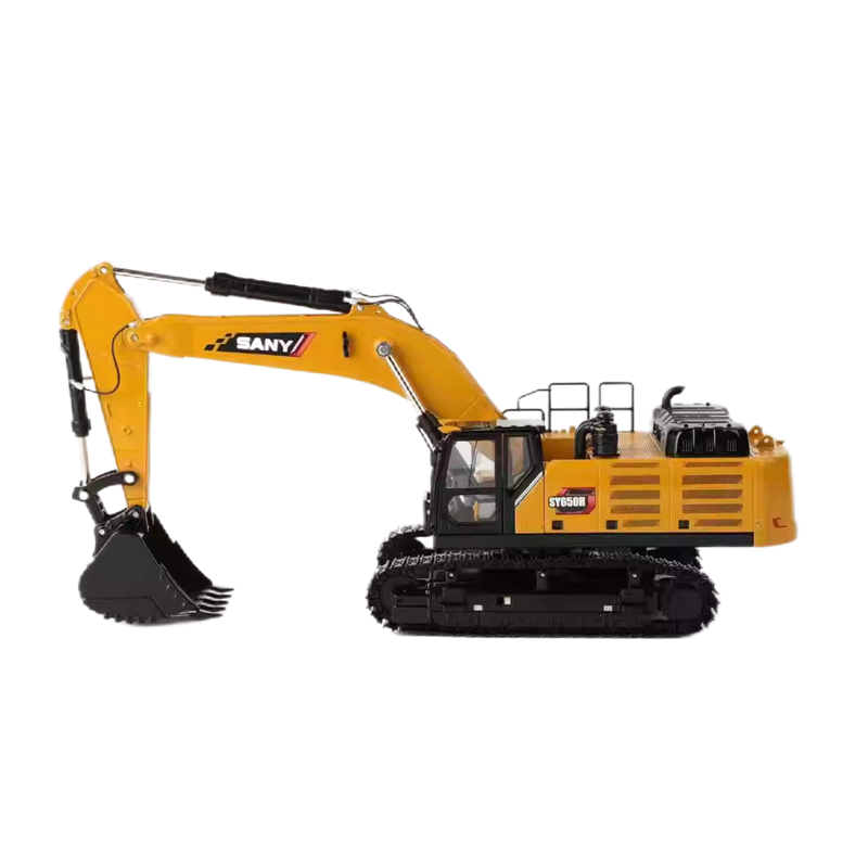 Original authentic 1:35 SANY SY650H-S SY650N Large Hydraulic Excavator ...