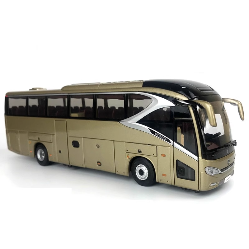 Diecast 1:42 Xiamen Golden Dragon XML6129 Navigator bus model with sma ...