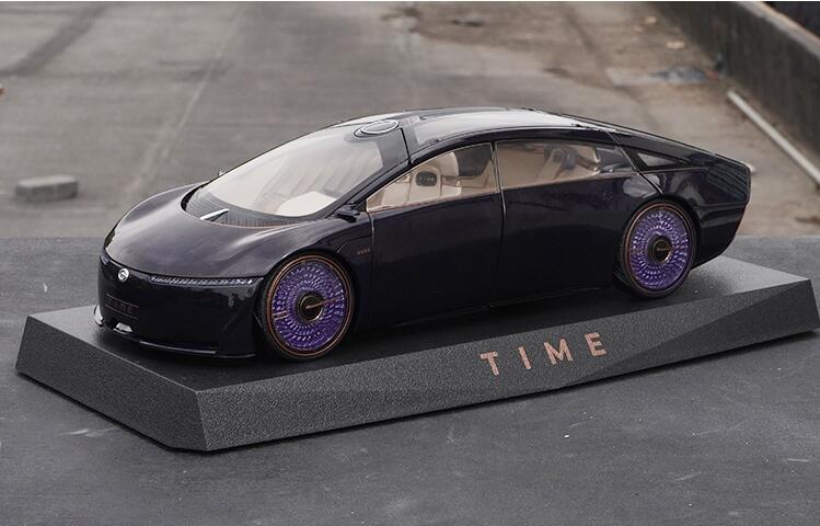 Best Sale Cool 1:18 GAC diecast concept coupe TIME model with light ve ...