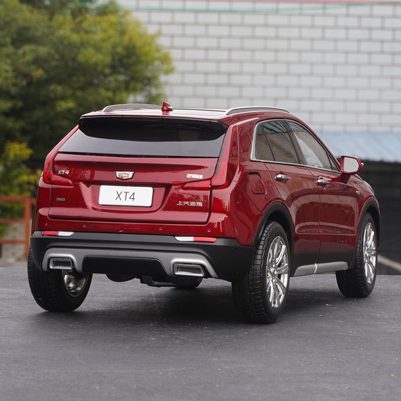 1:18 SAIC GM Cadillac XT4 2022 Diecast SUV scale car model for gift, c ...