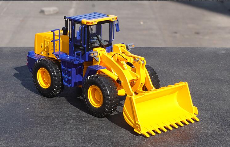 1:35 Original factory diecast Lonking scale loader model alloy constru ...