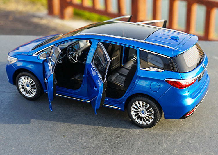 1/18 BYD Reseller version car model Song MAX New Energy MPV Commercial ...