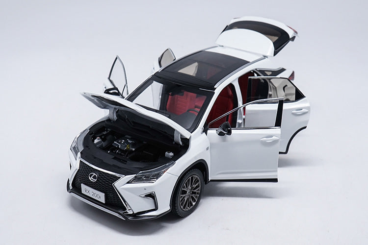 Original factory authentic 1:18 LEXUS RX RX200T SUV off road vehicle d ...