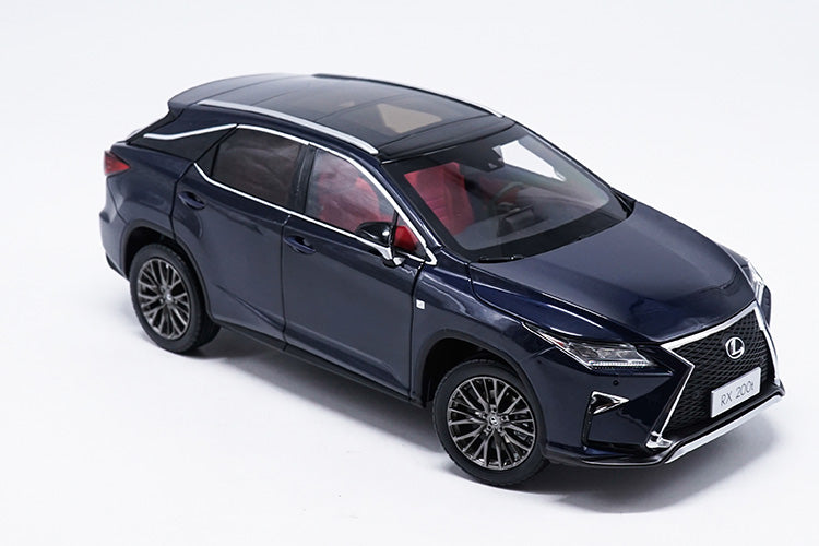 Original factory authentic 1:18 LEXUS RX RX200T SUV off road vehicle d ...