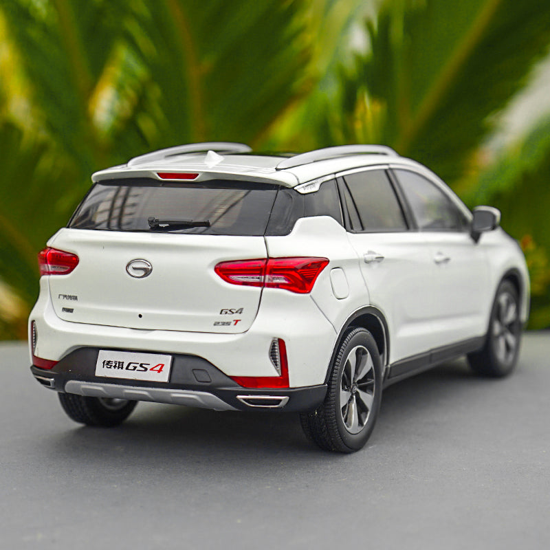 1 18 Scale GAC Trumpchi GS4 White Diecast Model Car – Classic Models ...