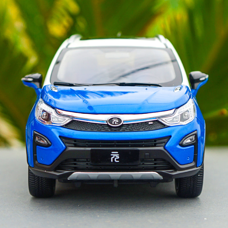 Diecast Car Model BYD Yuan 1:18 (Blue & White) + SMALL GIFT! – Classic ...
