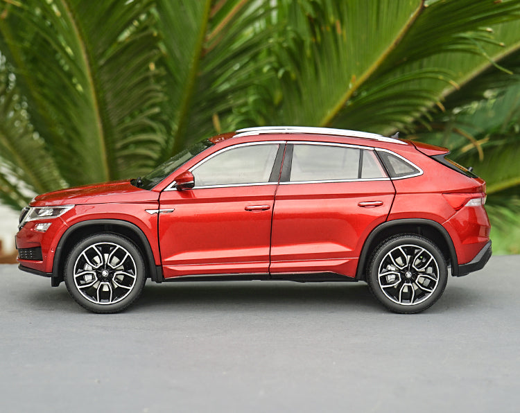 Diecast GT Skoda Kodiaq GT car model in scale 1:18 Black/red – Classic ...