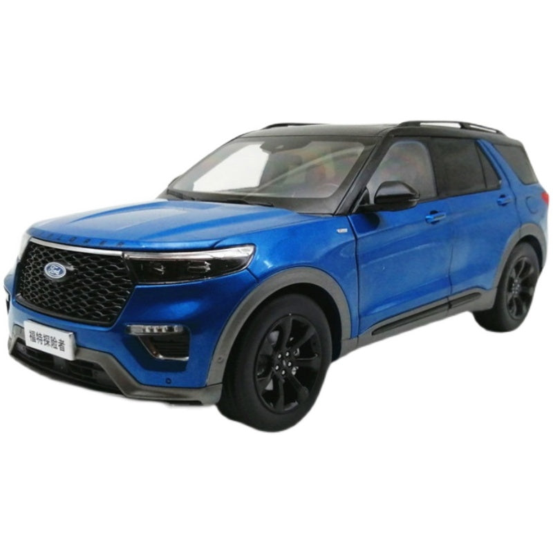 Original 1:18 2020 Ford Explorer sixth generation alloy scale car mode ...