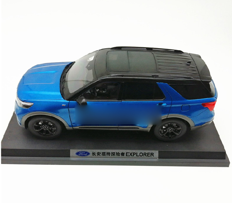 Original 1:18 2020 Ford Explorer sixth generation alloy scale car mode ...