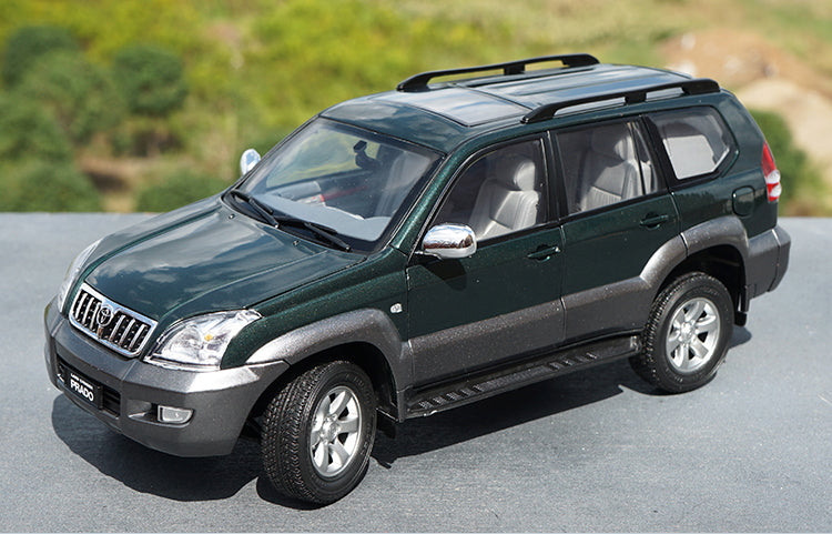 Original factory authentic 1:18 FAW toyota Prado GX 2008 diecast off-r ...