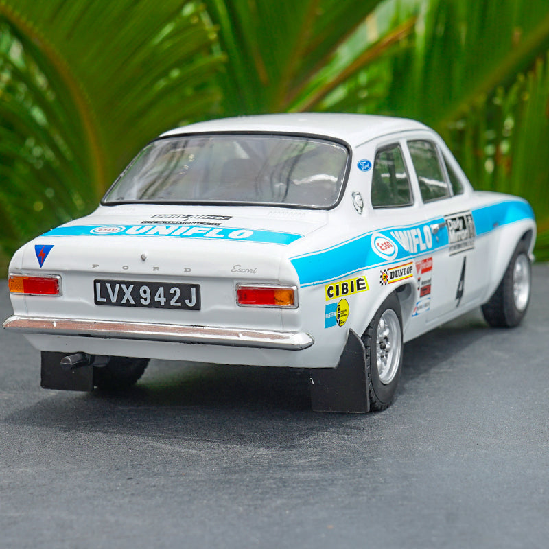 High classic 1:18 Triple9 FORD ESCORT MK1 ROAD CAR Model With fast shi ...