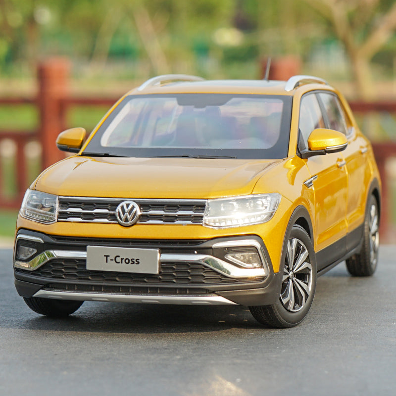 Original 1:18 Scale VW Volkswagen T-CROSS 2019 Metal Diecast Model Car ...