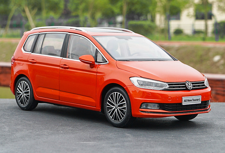 Original Authorized Authentic 1/18 Scale Volkswagen All new Touran L 2 ...