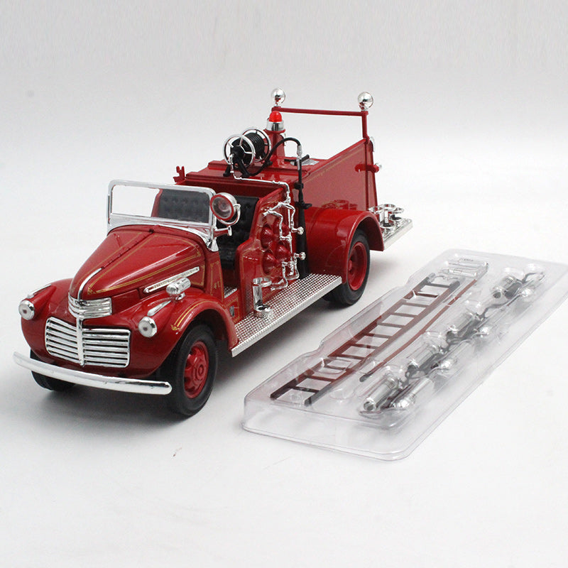 Diecast vintage diecast car model, Road Signature 1941 GMC Fire Engine ...