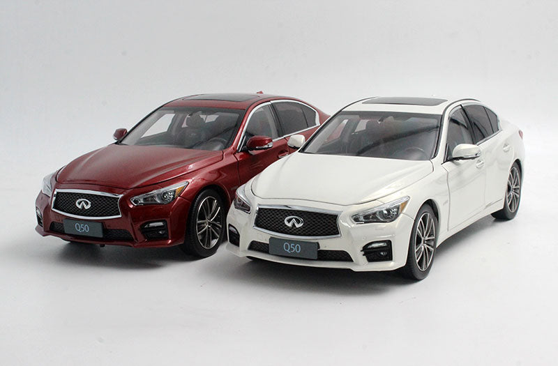 Original Authorized Authentic 1:18 Infiniti Q50S classic toy car model ...