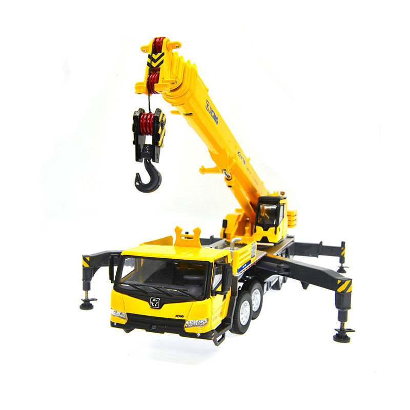 1:50 Xcmg Xct75 75ton Mobile Heavy Crane Metal Truck Model Alloy crane ...